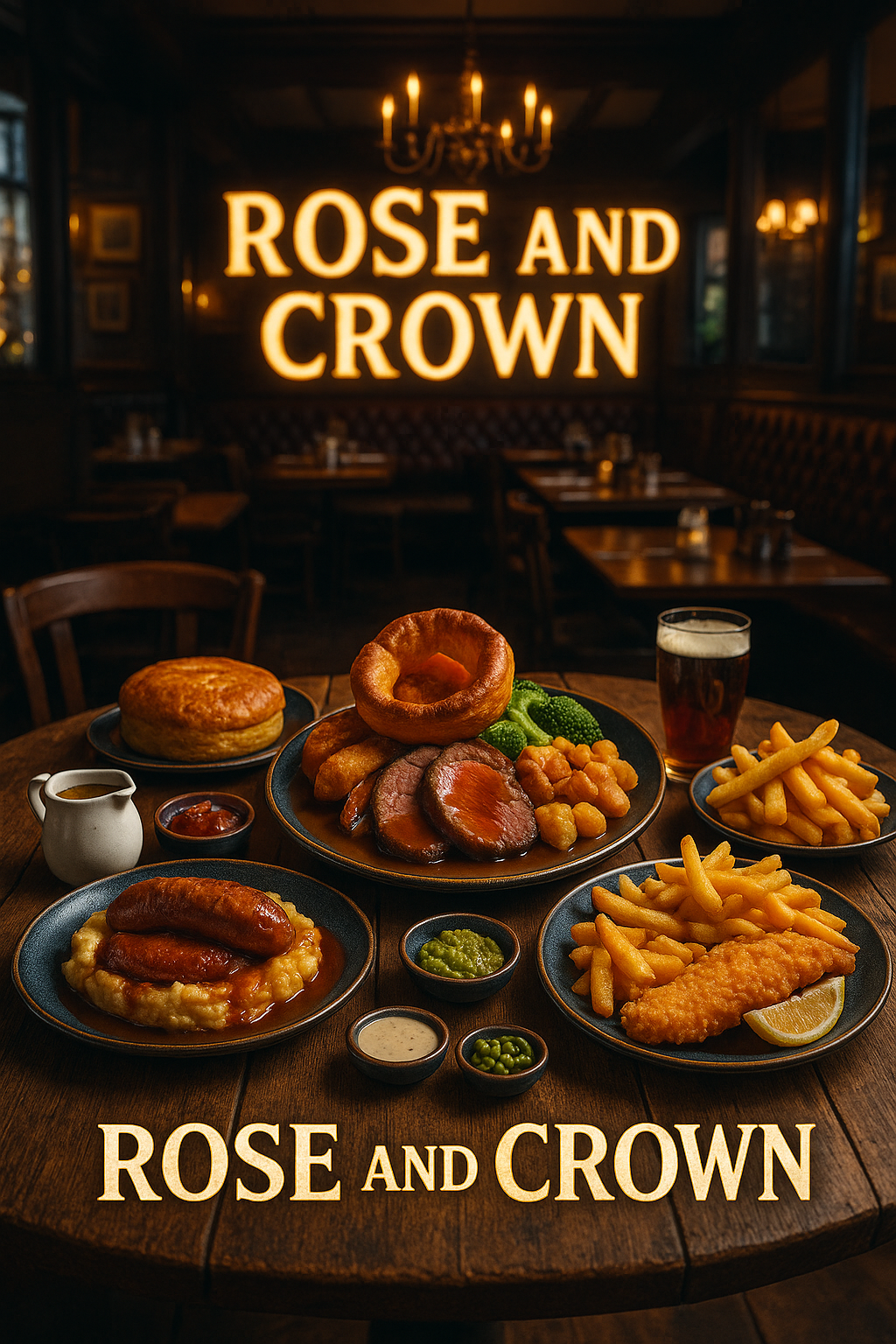 Rose and Crown Uk February Updated 2026 Menu Prices | Menuspot